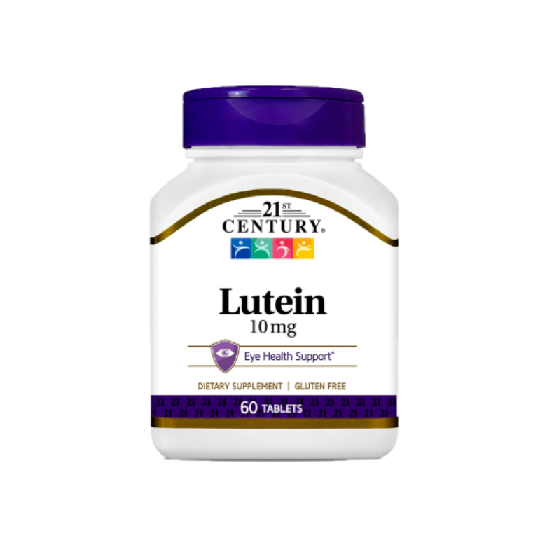 21st Century Lutein 10mg – 60 Tablets